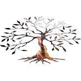 Amazon.com: Olive Tree Metal Wall Art Tree of Life Home Decor : Home ...