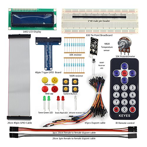Buy UCTRONICS Starter Kit included 40 Pin Type GPIO Board and Cable ...