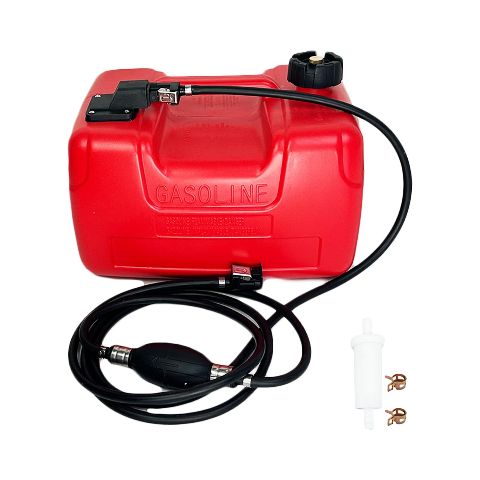 Mua Portable Boat Fuel Gas Tank Outboard 12L/3Gallon with Connector and ...