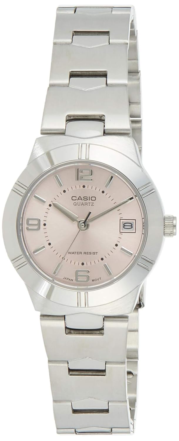 Buy Casio Enticer Analog Pink Dial Women's Watch - LTP-1241D-4ADF (A873) at Amazon.in