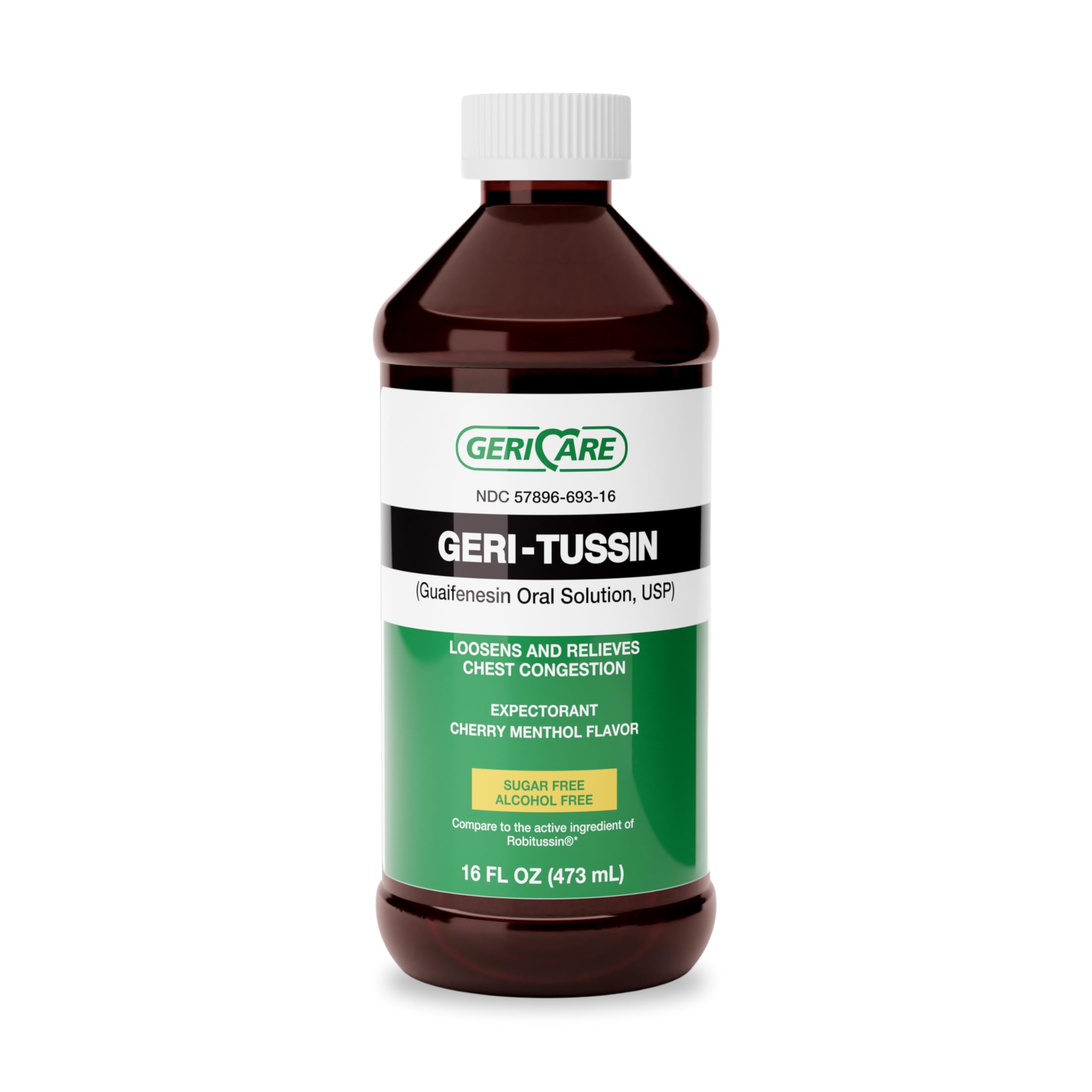 Mua GeriCare Geri-Tussin Cold and Cough Relief Guaifenesin Syrup (Sugar ...