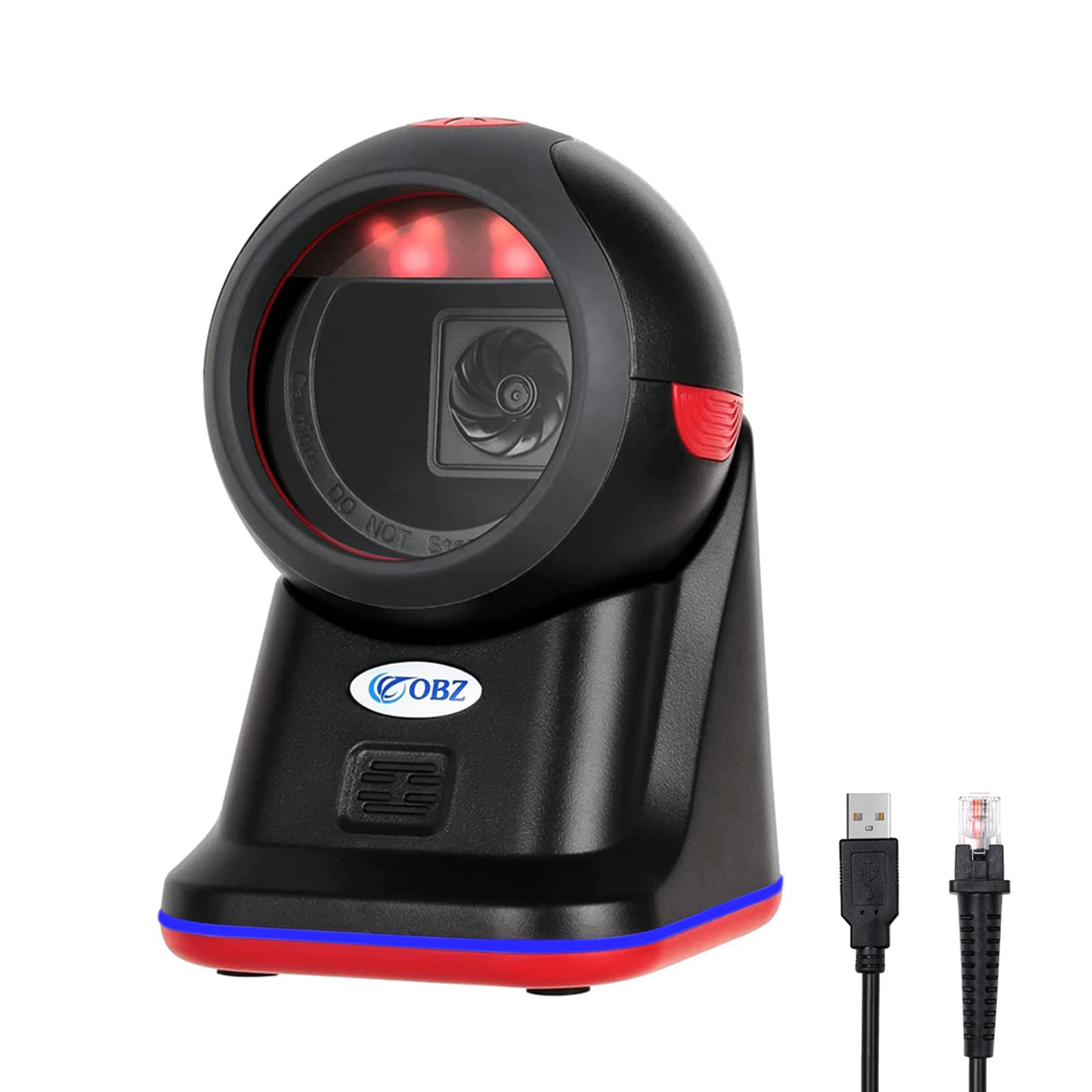 Mua OBZ 1D 2D QR Hands-Free Barcode Scanner, Omnidirectional Automatic ...