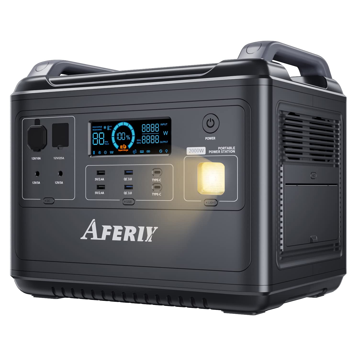 Mua AFERIY Portable Power Station 2000W(Peak 4000W), Solar Power ...