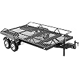 Amazon.com: GIXCEL RC Trailer for Hauling Behind RC Car, Metal Flatbed ...