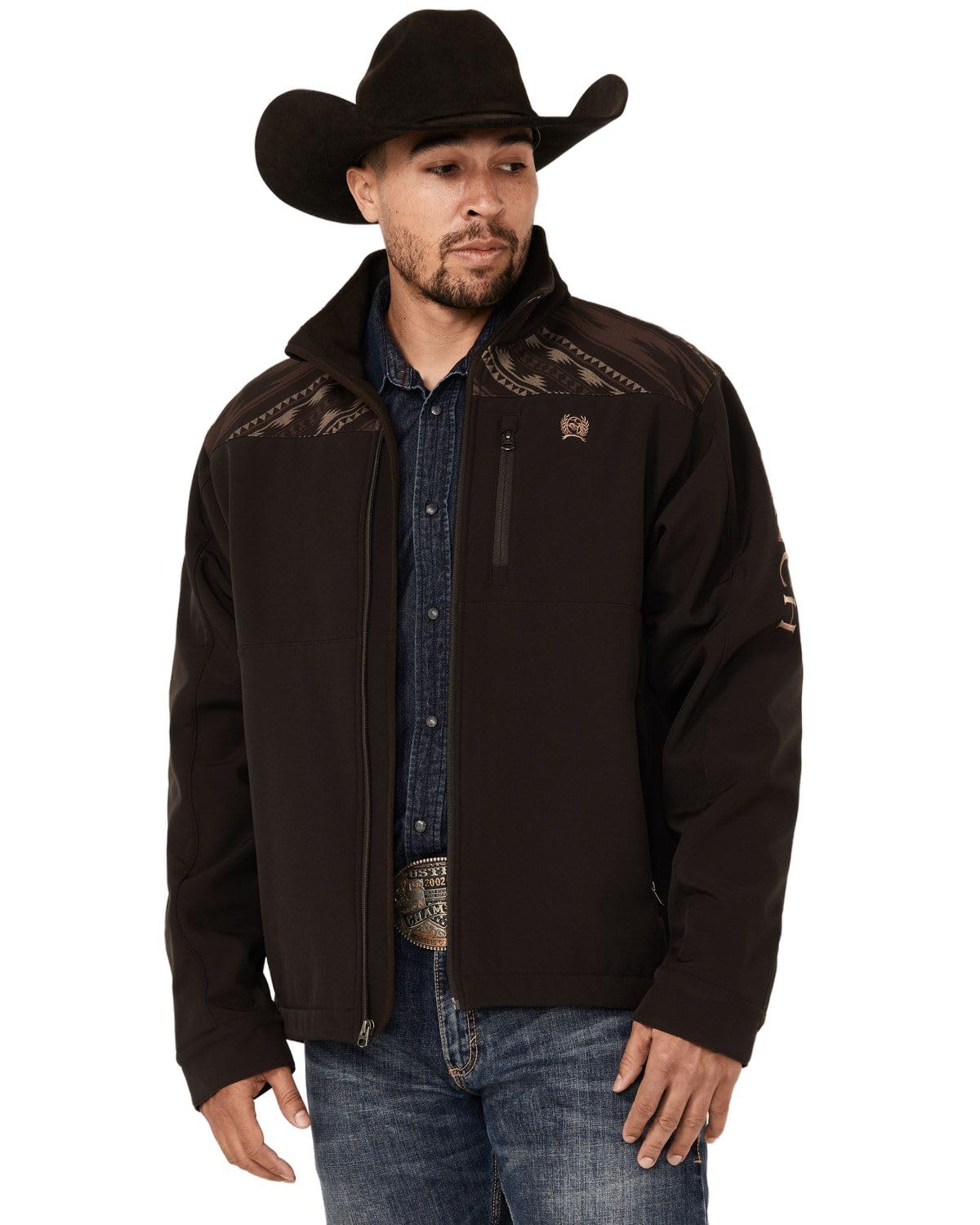 Cinch Men's Logo Bonded Softshell Jacket - MWJ1583008 XXL- US for sale ...