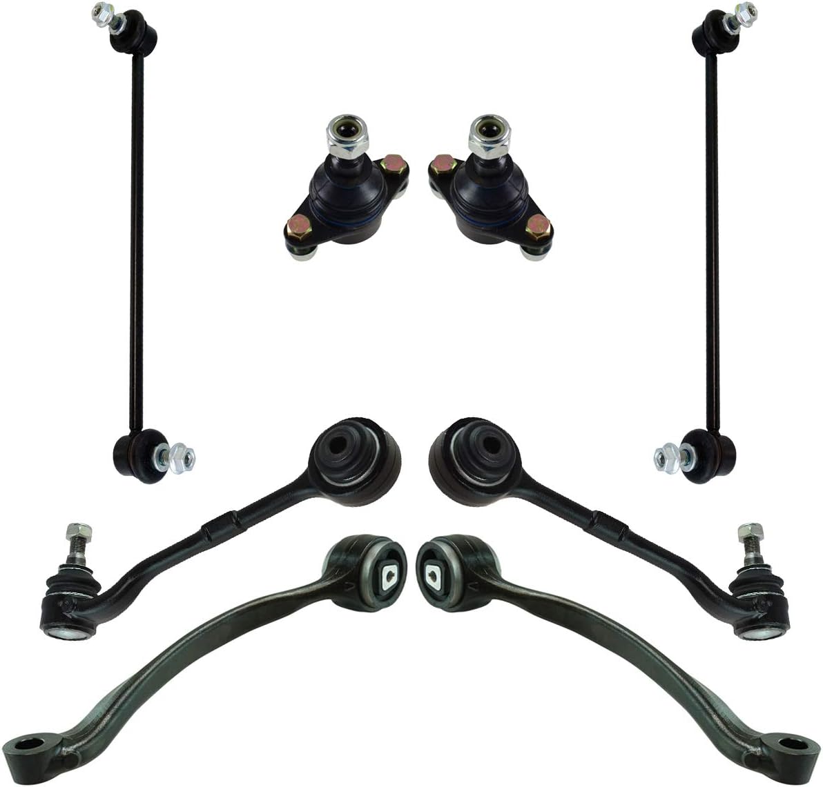 Amazon.com: TRQ Front Control Arm Ball Joint Sway Bar Link Suspension ...