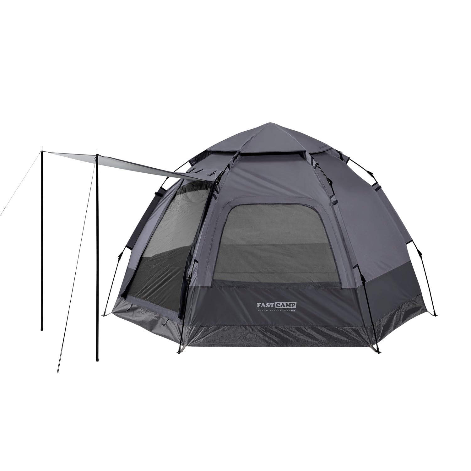 IDOOGEN Instant Camping Tent for 4 Person,2 Mesh Windows & 2 Doors ...