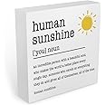 Amazon.com: Sunshine Gifts Inspirational Office Supplies Human Sunshine ...