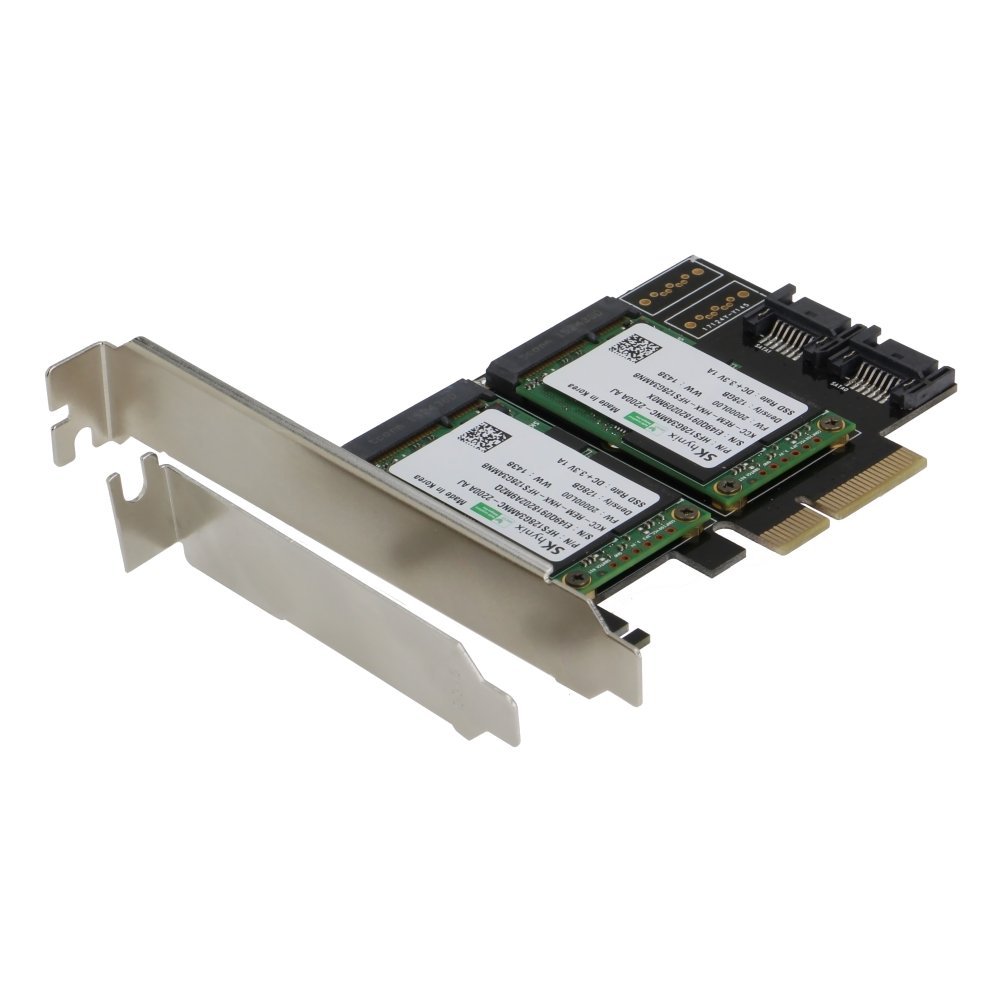 Mua Sedna - PCIe Dual mSATA SSD Raid Adapter with 2 SATA III Port with ...