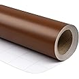 Amazon.com: RUSPEPA Chocolate Brown Wrapping Paper Solid Color for ...