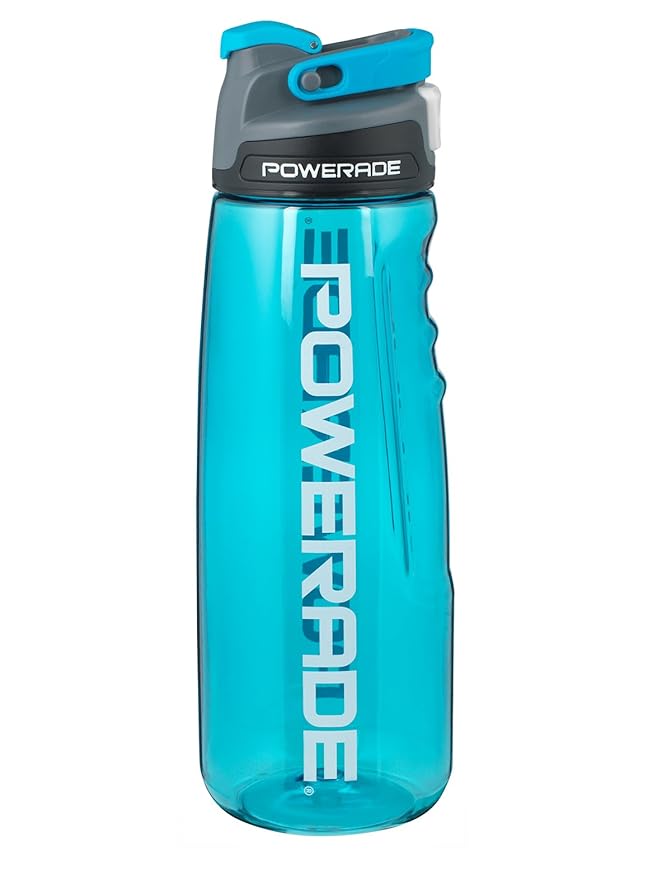 Powerade Chug Water Bottle, Cyan, 28 oz: Amazon.co.uk: Sports & Outdoors