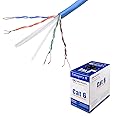Amazon.com: Cable Matters [UL Listed] 10Gbps in-Wall (CM) Rated 23AWG Bare Copper Cat 6 Cable ...