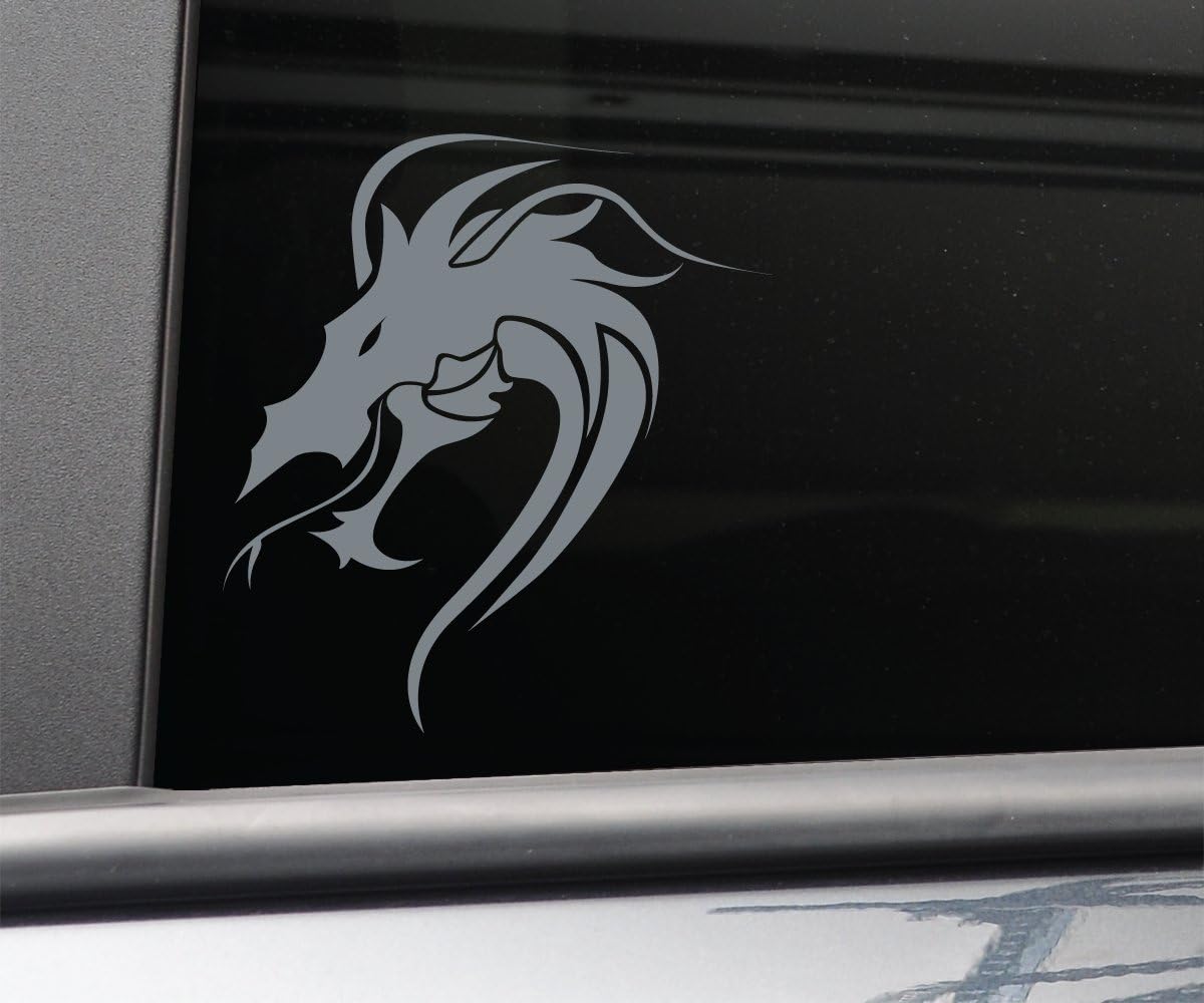 Amazon.com: Dragon Vinyl Decal Laptop Car Truck Bumper Window Sticker ...