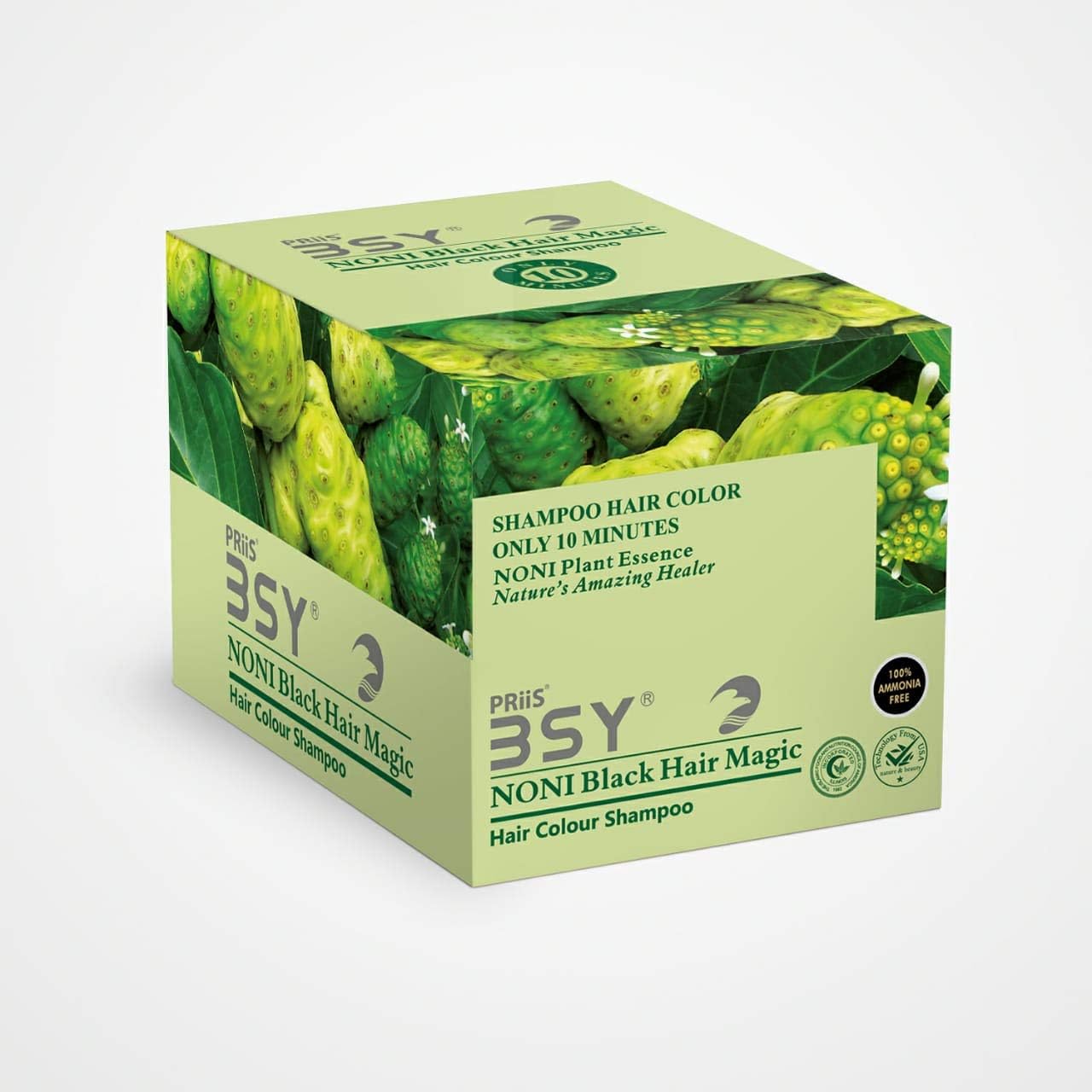 BSY Noni black hair magic shampoo | Noni hair colour | Noni hair dye ...