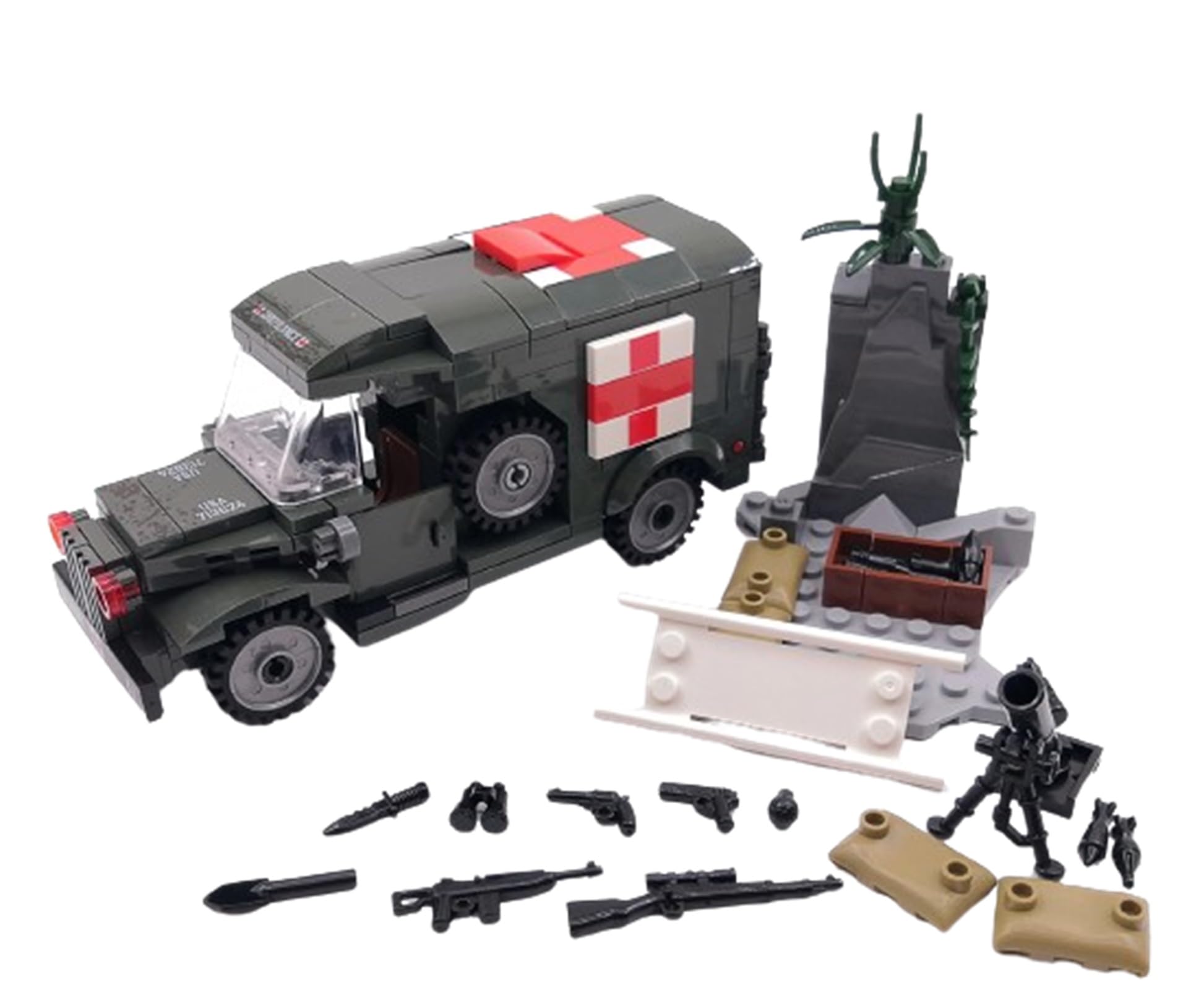 Mua General Jim's Military Building Blocks US Army Ambulance WW2 (World ...
