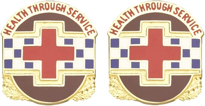 Amazon.com: FORT STEWART MEDDAC Distinctive Unit Insignia - Pair ...