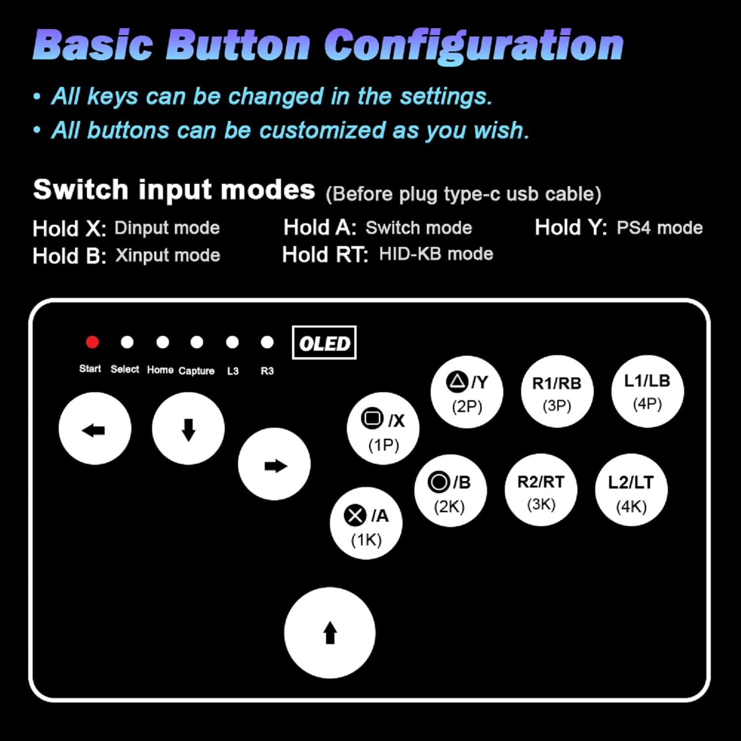 Mua Fightingbox Gaming Keypad Flatbox Fighting Gamepad Controller Arcade Joystick Supports