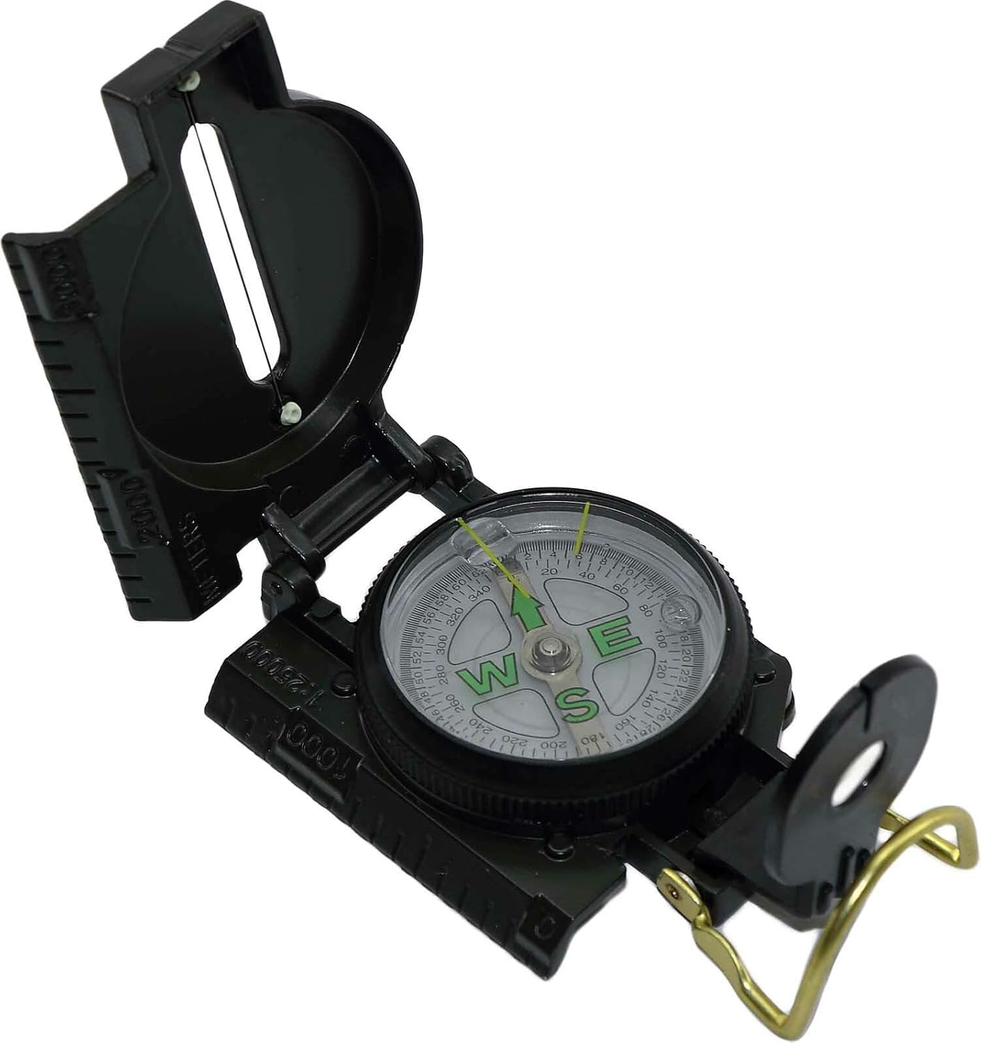 RMB® Marsch-Kompass in Metall-Gehäuse Army-Ranger: Amazon.de: Sport ...