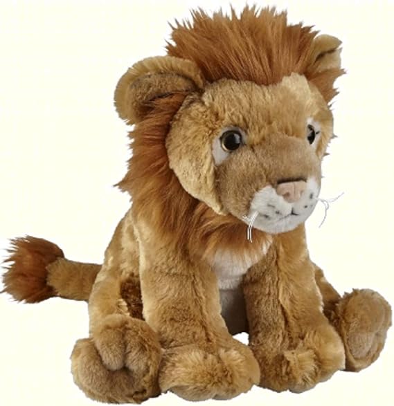 Ravensden Plush Lion Sitting 25cm: Amazon.co.uk: Toys & Games