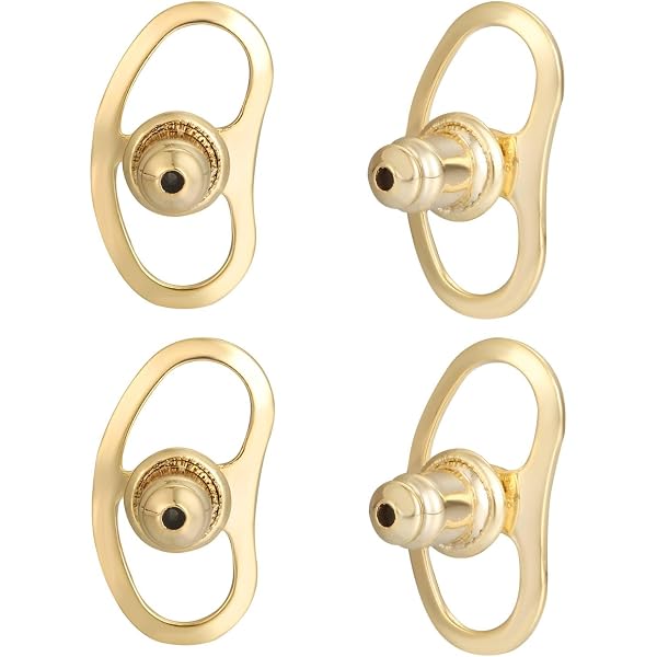 Earring Lifters Backs AKRUWELRY Heart Shape Earring Lifter Backs ...