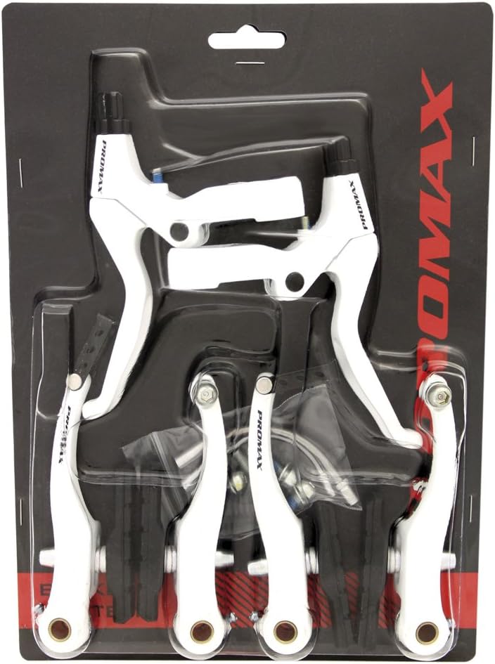 Promax V-Brake Set – White – BigaMart
