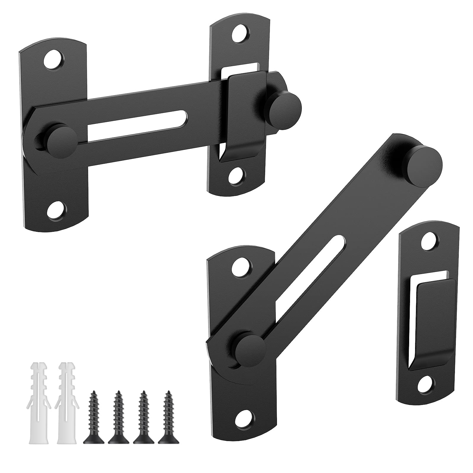 180 Degree Flip Sliding Barn Door Lock for Privacy - Safe barn Door ...