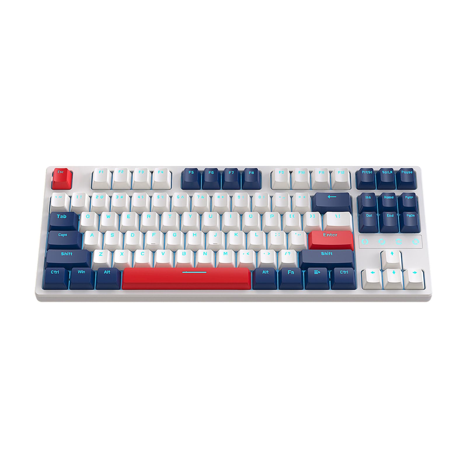 Mua K87 Mechanical Keyboard Hot Swap 87 Keys Gaming Keyboard Double ...