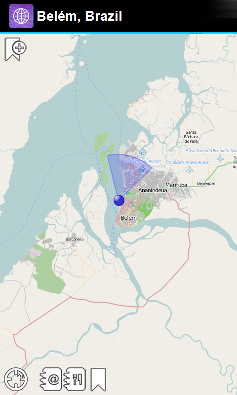 Belém, Brazil Offline Map - Smart Sulutions:Amazon.com:Appstore for Android