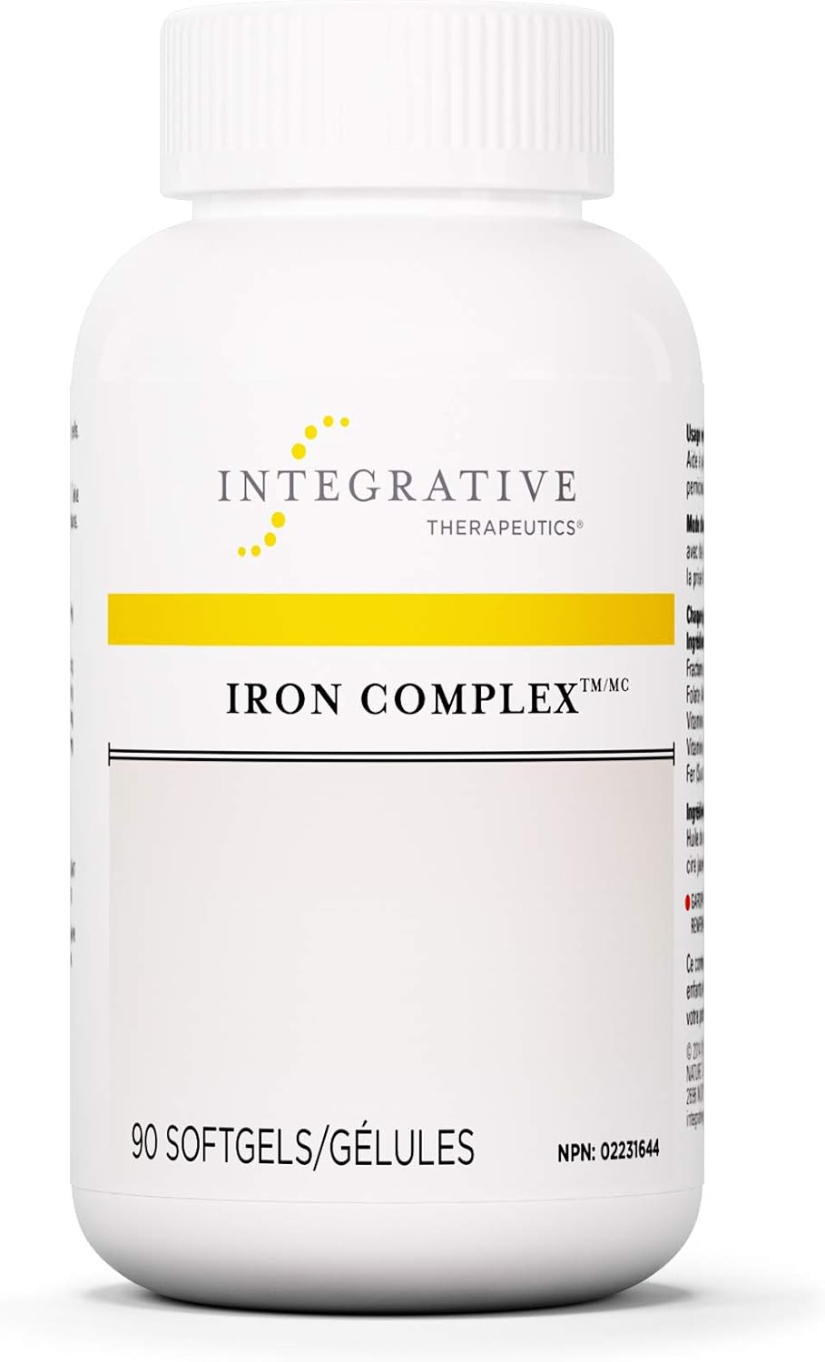 Integrative Therapeutics - Iron Complex - 50 mg of Iron - Heme and Non ...