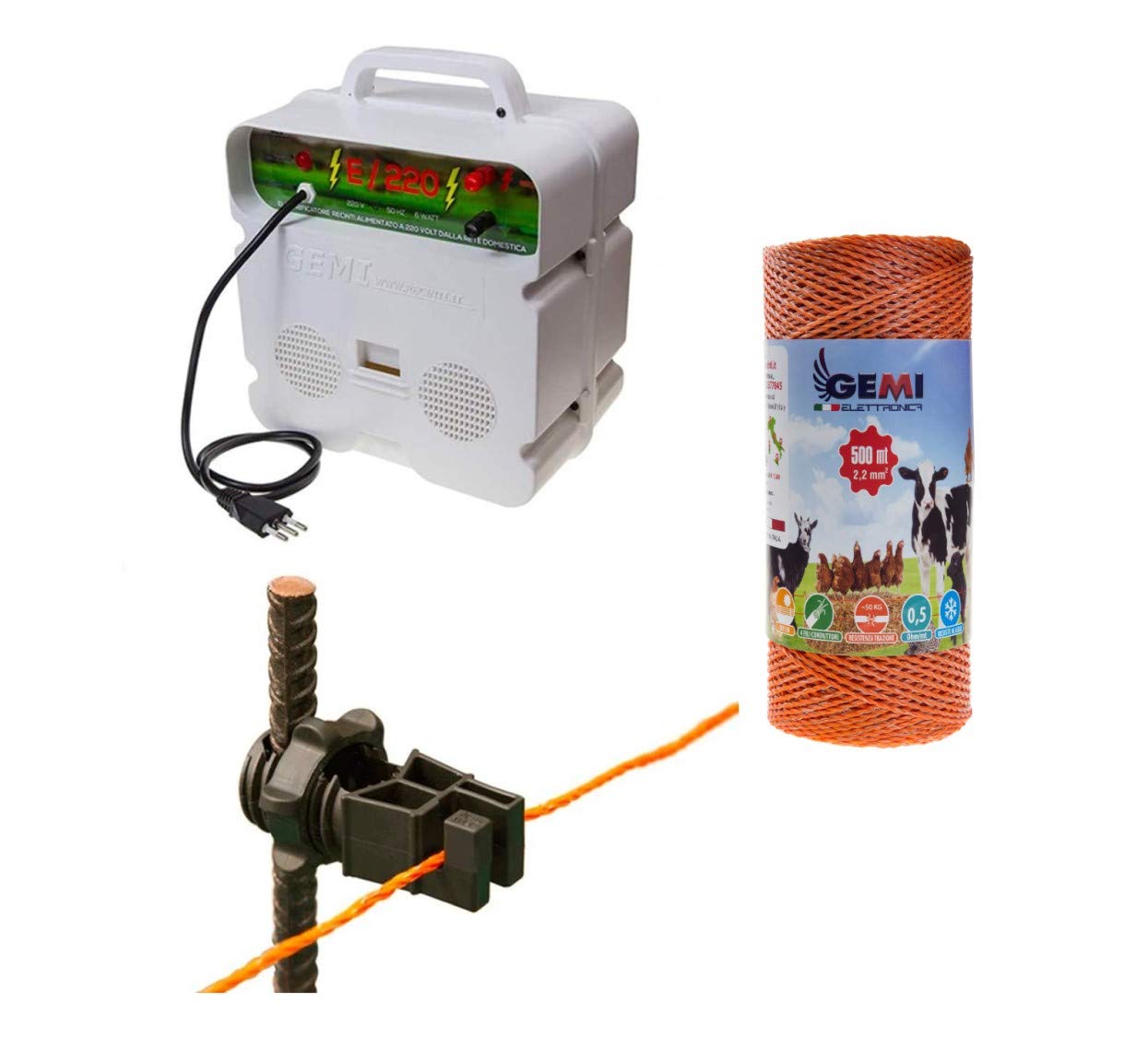 Mua Electric Fence Complete Kit with 1 x 220V Electrifier + 1 x Wire ...