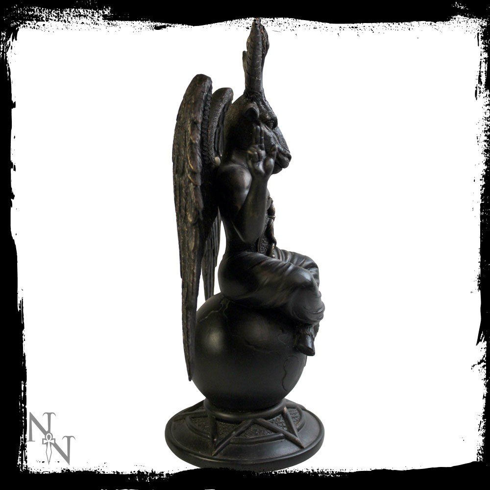 Baphomet Deity Sabbatic Goat Statue Figurine Knights