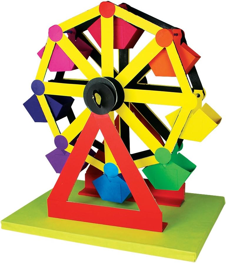 Jumboo Toys DIY 3D Ferris Wheel Kids Toy Craft Project Kit – BigaMart