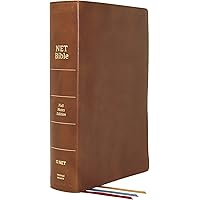 Amazon.com: NET Bible, Full-notes Edition, Genuine Leather, Brown ...