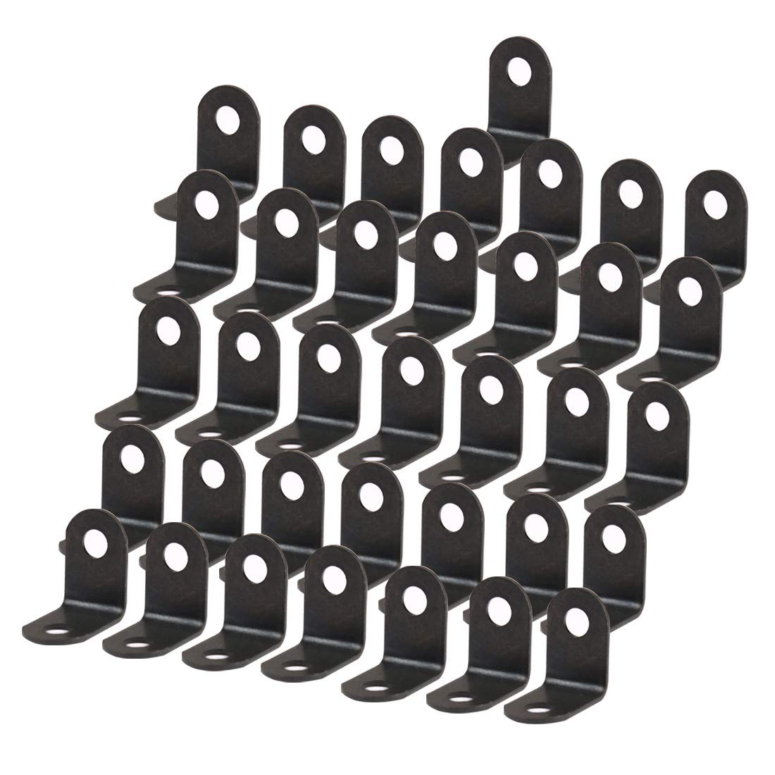 Braces Tools & Home Improvement uxcell 4pcs Flat Angle Bracket 38 x ...