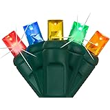 Novelty Lights TWIWA50 Commercial Grade Twinkling LED Christmas Mini ...