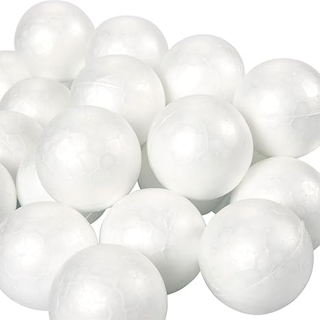 Juvale Craft Foam Balls (24-Pack) - Balles en mousse de polystyrène ...