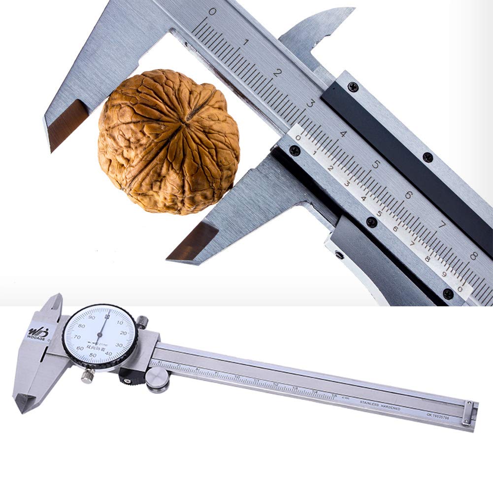Dial Vernier Caliper, 0-150mm Vernier Caliper Gauge, Vernier Measure ...