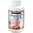 Amazon.com: Kirkland Vitamin C with Rose Hips and Citrus Bioflavonoid Complex (1000 mg), 1000 ...