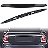 Black Rear Trunk Hatch Handle With Lamp, Tailgate Trim Lid Trunk ...