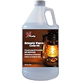 Amazon.com: 1 Gallon Paraffin Lamp Oil - Clear Smokeless, Odorless ...