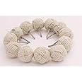 Amazon.com: RII 12 Rope Doorknobs Nautical Twisted Decorative Cotton ...
