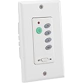 Hunter 27186 Fan/Light Wall Mount Control - Ceiling Fan Wall Controls ...