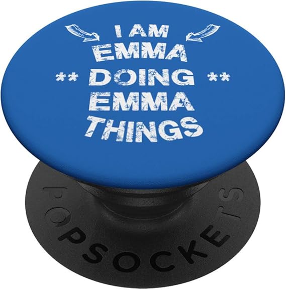 I'm Emma Doing Emma Things Cool Funny Christmas Gift Idea PopSockets ...
