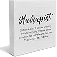 Amazon.com: Hairapist Definition Wood Box Sign Decor Desk Sign Hair ...
