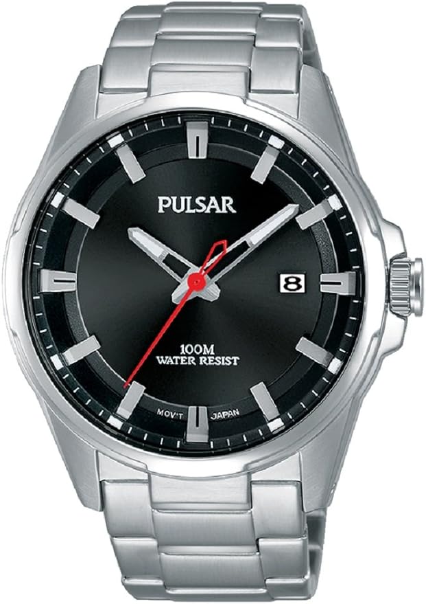 Pulsar Herren-Armbanduhr Sport Analog Quarz Edelstahl PS9509X1: Amazon ...