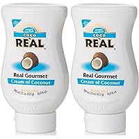 Amazon.com : Coco Reàl, Cream of Coconut, 16.9 FL OZ Squeezable Bottle ...