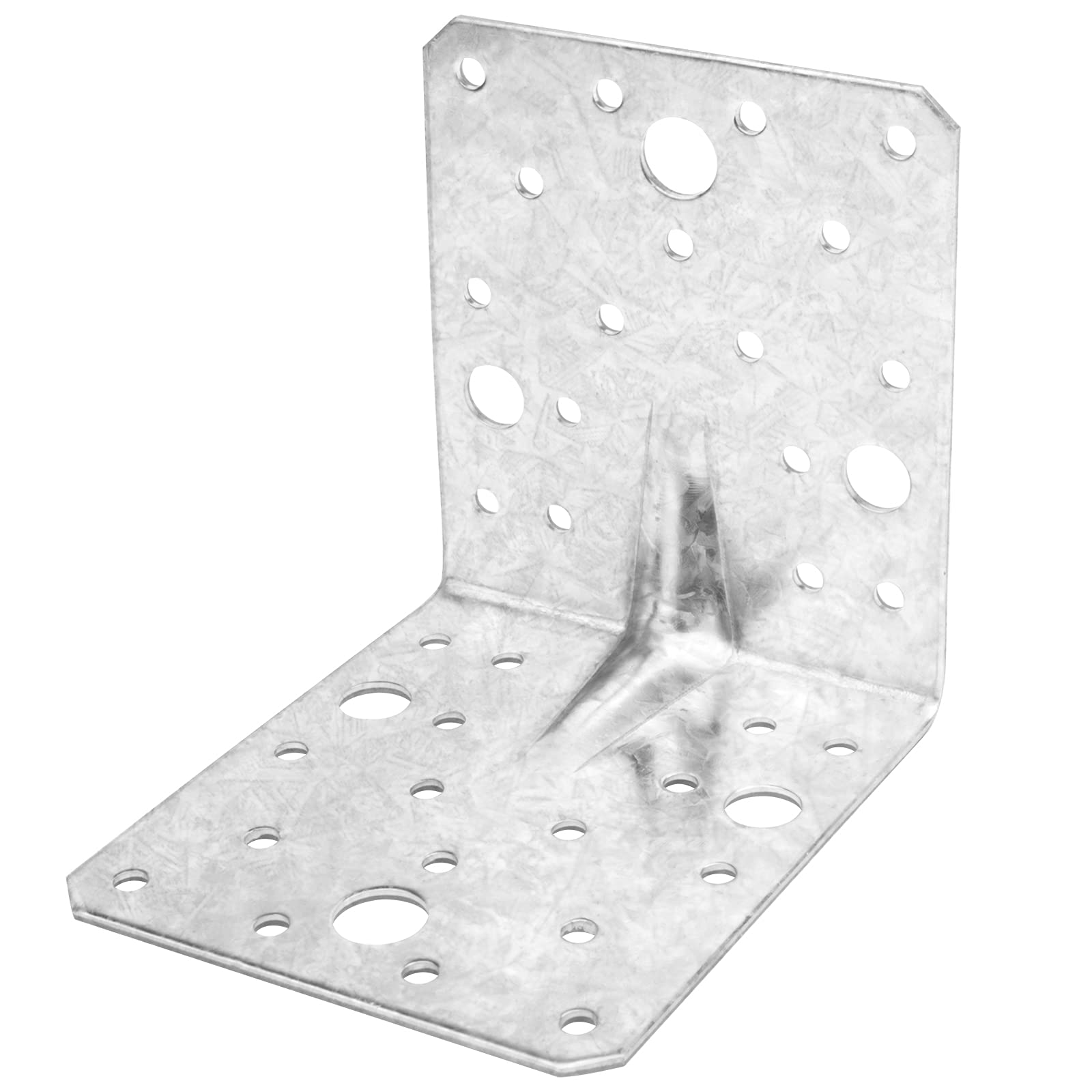 Mua 4 Pcs 4" Steel L Angle Brackets 90 Degree Corner Braces with ...