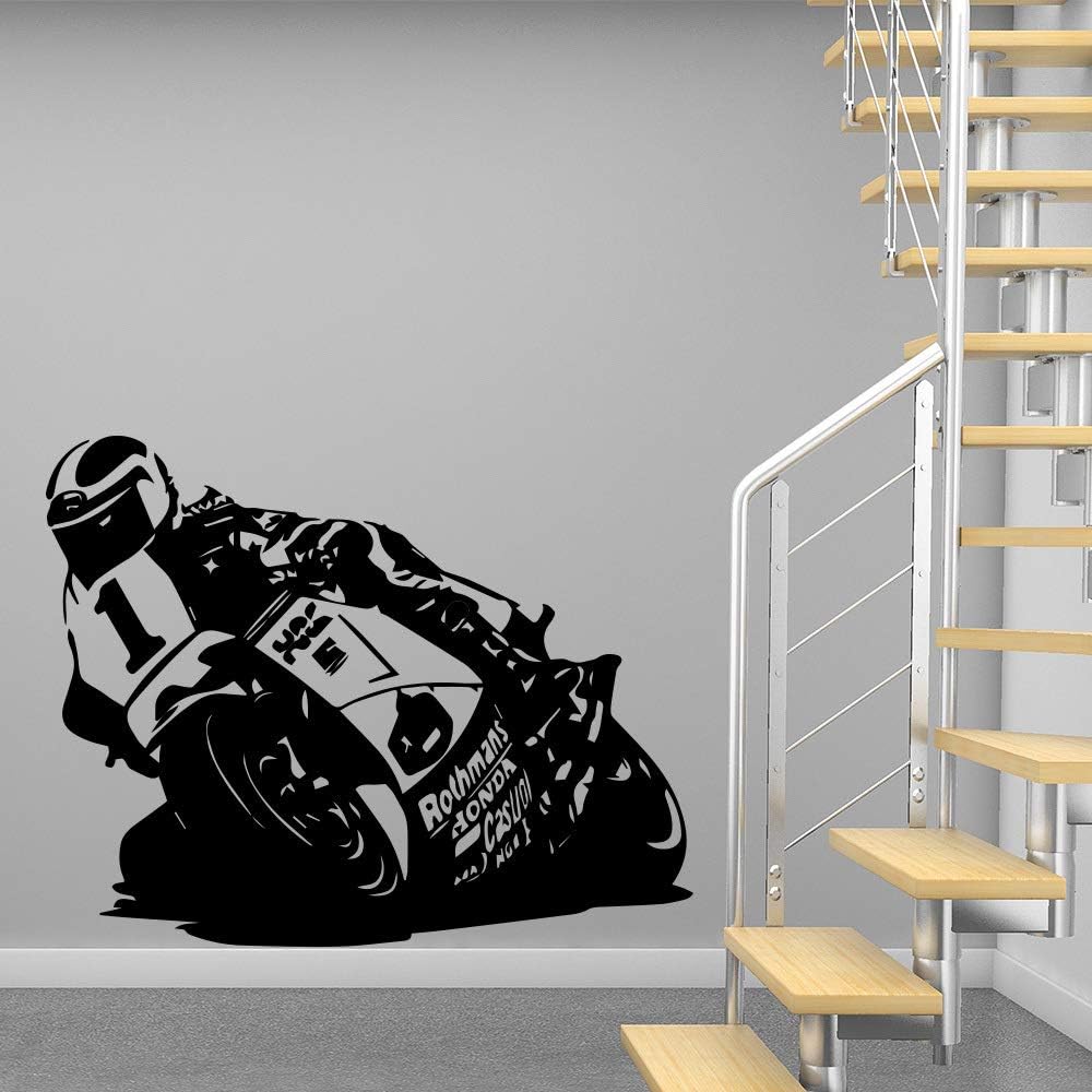 BailongXiao Cool motorcycle bike vinyl wall sticker modern wall sticker ...