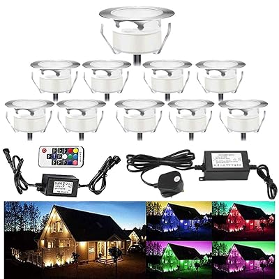 Colour Changing LED Deck Lights, Waterproof, 10 Pack Morocco | Ubuy