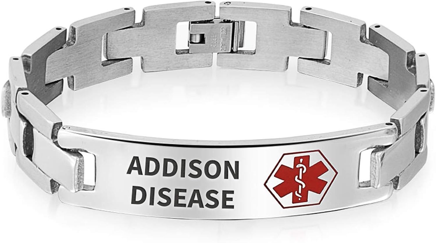 Amazon.com: Addison Disease Identification Medical Alert ID U Link ...